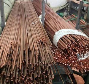 China C12000 (TP2) Phosphorous Deoxidized Copper Bar Diameter 4 - 300mm Custom Cutting Any Length for sale