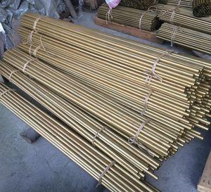 China ASTM Standard CuZn39Pb2 Alloy Forging Brass Bar with 4-250mm Diameter Brass Rod for sale