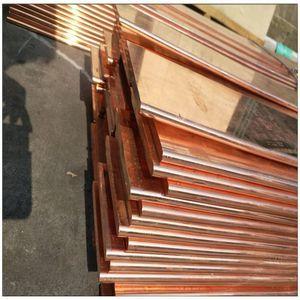 China C11000 ASTM Standard Copper Flat Bar Red Copper Strip 6*3-300*50mm for Structural Applications for sale