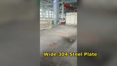 View Hot Rolled 304 Stainless Steel Plate in 1500mm 1800mm 2000mm Width SS Plate Demo
