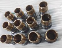 China Multi Cavity CNC Process Brass/M2 Material Thread Mold Core With Chamfer For Injection Molded Parts for sale
