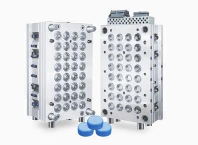 China Multi-Cavity Water Bottle Cap Mold | High-Speed Mineral Water Closure Injection Tooling for sale