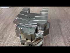 Precision Multi-Cavity Flask Cap Mold Parts met ±0,005 mm tolerantiecontrole
