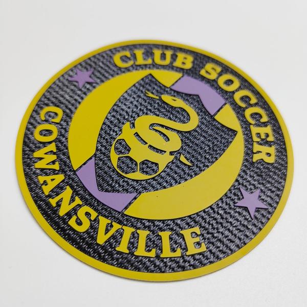 Quality Custom Heat Press Appliques 3D Silicone Embroidered Logo Patches for sale