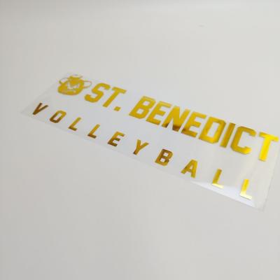 China Soft Metal Foil Metallic Heat Transfer HTV Heat Transfer Vinyl Custom Logo for sale
