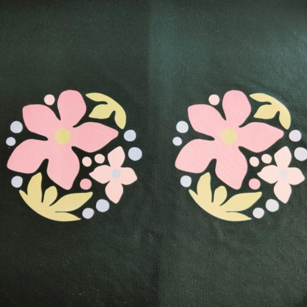 Quality Custom Creative Textile Printing Design Printing By Heating for Clothing for sale