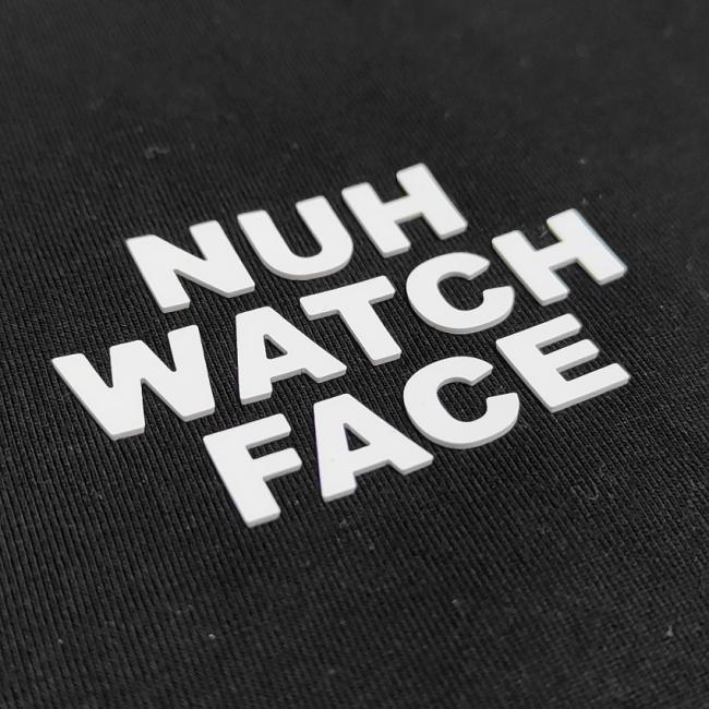 3D laser cut clothing tag sample 3