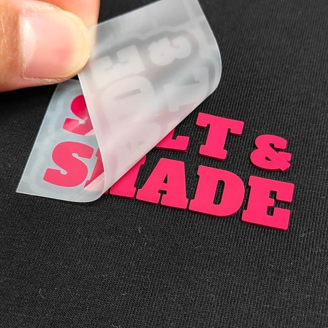 3D laser cut clothing tag sample 2