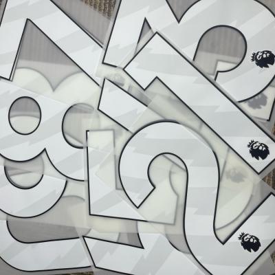 China Hoge rekbare, machinewasbare warmteoverdrachtnummers met aanpasbare ontwerpen voor sportkleding Te koop