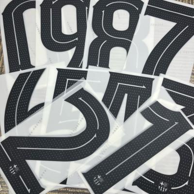 중국 압력에 민감한 접착제와 기계 세척 내구성을 위해 사용할 수 있는 여러 가지 색상의 사용자 지정 열 전송 로고 판매용