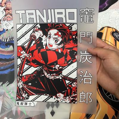 China Demon Slayer Tanjiro Custom Vinyl Sticker – Heat Press for DTF Transfers on T Shirts & Hoodies for sale