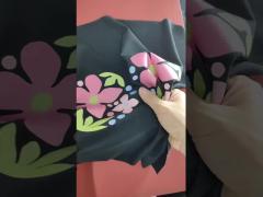 Full Colour HTV Heat Transfer Vinyl Logo Digital Design Iron On Logo Printing