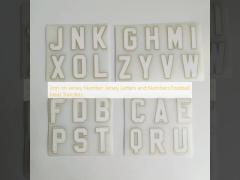 Iron on Jersey Number Jersey Letters and Numbers Football Heat Transfers