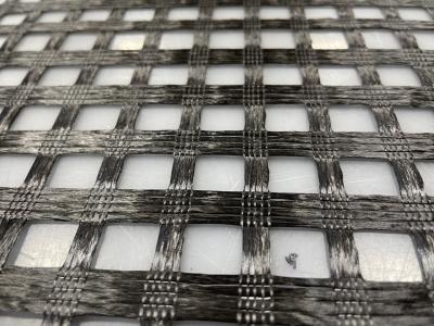 China Roadbed Reinforcement Polyester Geogrid For Civil Engineering Development for sale