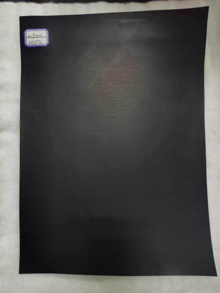 Quality ASTM Standard Agriculture  Pond Liner HDPE Geomembrane Double Smooth  0.5mm Waterproof Membrana for sale