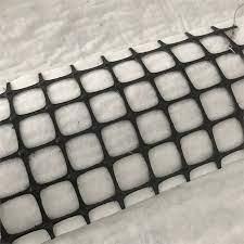Quality 30-30KN PP Geogrid Thermal Bond 200g/sqm Geotextile Composite Geogrid Reinforce Soft Soil  for sale