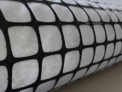 Cina PP Geogrid Termale Geotextile Composite Geogrid rinforza sottogradi Isolamento Strato di ghiaia per autostrade in vendita