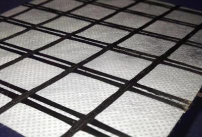 UX BX Geogrid MeshThermal Bonding Nonwoven Fabric By Glue Composite Geogrid Reinforced Slope Subgarde