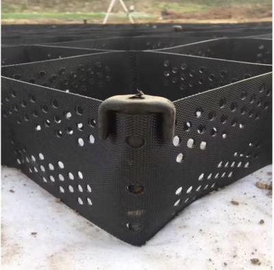 China Honeycomb System Textured Perforated Geocell Width Retaining Wall Slope Soil Stabilization Highway Bed for sale