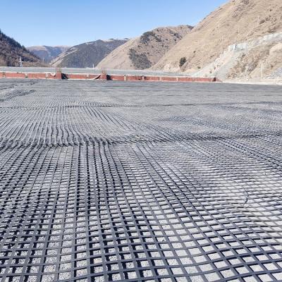 Китай Укрепление опорных стен BX Полиэстерные геосети для дорог и тротуаров продается