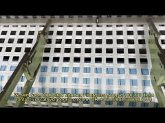 Weather Resistant 120kn Fiberglass Geogrid For Civil Engineering Soil Reinforcement Solution