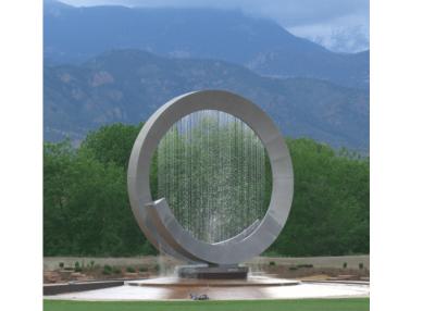 China 250cm Height Outdoor Decoration 316 Stainless Steel Water Feature & Fountain for sale