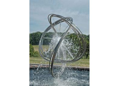 China 250cm Height Outdoor Decoration 316 Stainless Steel Water Fountain for sale