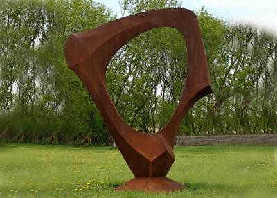 China Attractive Bone Corten Steel Sculpture Unique Design OEM / ODM Available for sale