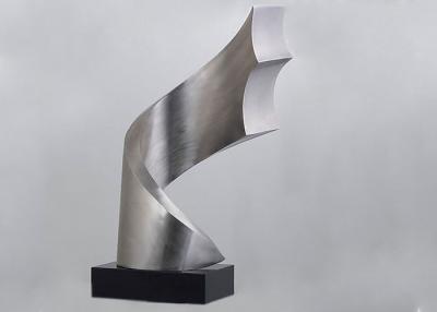 China Modern Style Stainless Steel Art Metal Sculpture Decoration For Indoor for sale