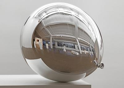 China Metal Garden Stainless Steel Sculpture Mirror Polished Finishing Corrosion Stability for sale