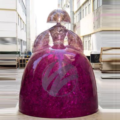 China Luxury Transparent Resin Art Sculpture – Inspired by Manolo Valdés, Modern Home & Office Décor for sale
