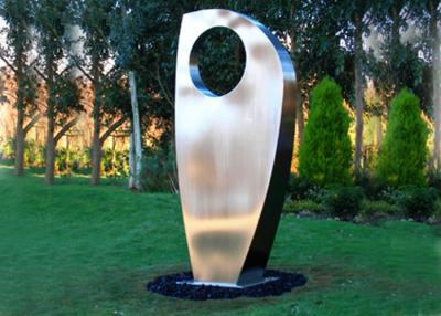 Cina Scultura contemporanea dell'acciaio inossidabile di arte dell'iarda del metallo per la decorazione del giardino in vendita