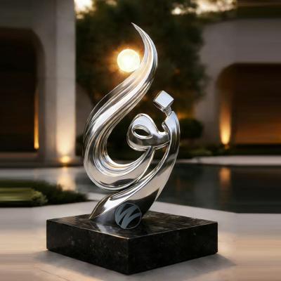China Bespoke Modern Metal Sculpture: Commission Your Signature Outdoor Art Piece for sale