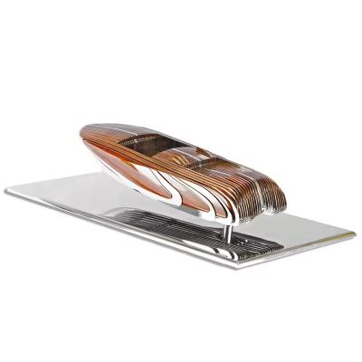 China Factory Custom Luxury Metal Sculptures | High-Polish Stainless Steel Manufacturing for sale