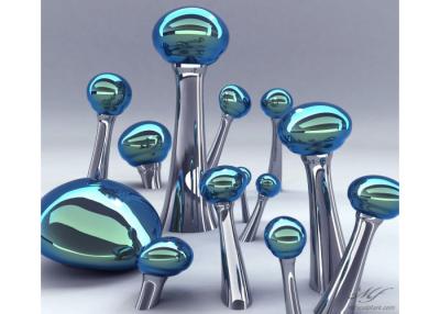 China Interior Decoration Polished Stainless Steel Sculpture 2.5mm Thickness for sale