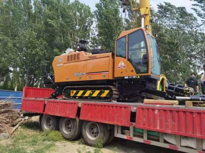 China máquina hdd de 42 toneladas para tuberías subterráneas, máquina de perforación horizontal sin zanjas GS420-LS, plataforma hdd de 42 toneladas en venta