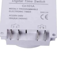 China 250v Digital Timing Switch CN101A CE Certification with LCD Display for sale