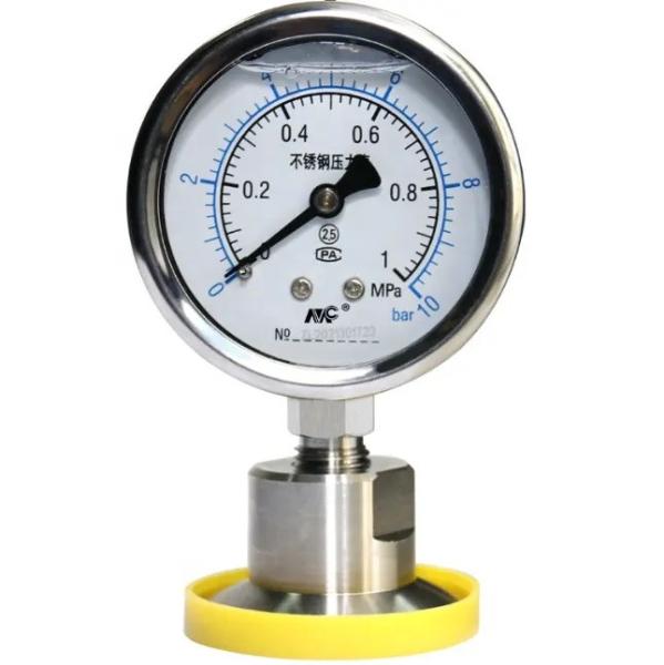 Quality Mc YNTP-60BF Diaphragm-seal Pressure Gauge Pressure Gauge 40mm for sale