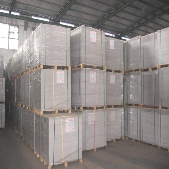 Manufacturer Customized 250Gsm 300Gsm 350Gsm Coated Grey Back Board Duplex Paper Duplex Board Grey Back