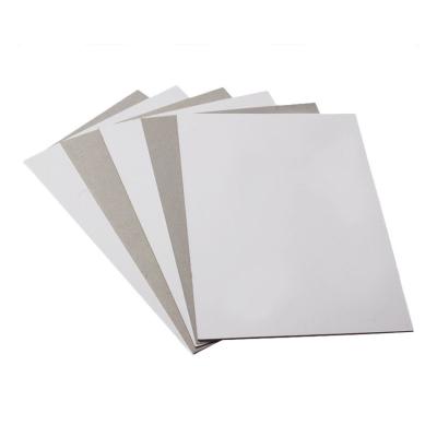 China 350g 400g Clay White Coated Grey Back Board Duplex Board For Packaging for sale
