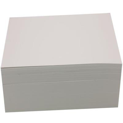 China duplex white coated back board cardboard offset Custom Style printing paper for sale