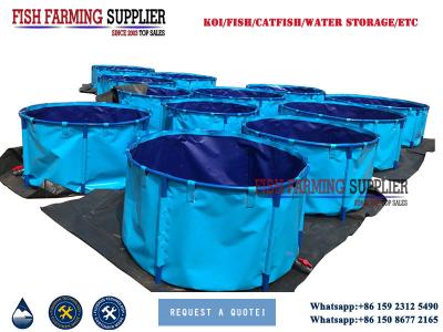 China Large Fish Farm Stock Tank, Fish Farm Outdoor Fish Tank On Sale for sale