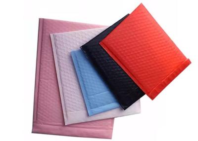 China Colored Poly Padded Bubble Mailers With Strong Adhesive Seal Closure for sale