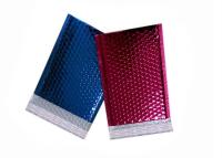 China Shockproof Metallic Bubble Mailers Padded Bubble Wrap Packaging Envelopes for sale