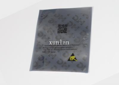 China Black Hot Seal ESD Shielding Bag , Compound Structure ESD Protection Bag for sale