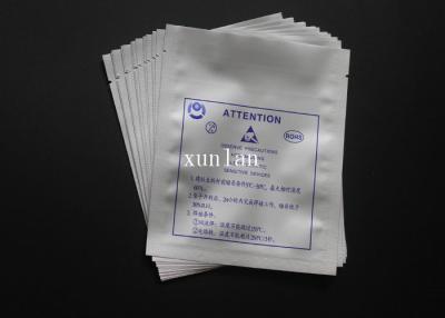 Cina La spedizione bianca della stagnola insacca il logo su misura di stampa atossico di 0.08~0.2mm in vendita