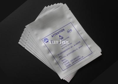 Cina La spedizione bianca della stagnola insacca il logo su misura di stampa atossico di 0.08~0.2mm in vendita