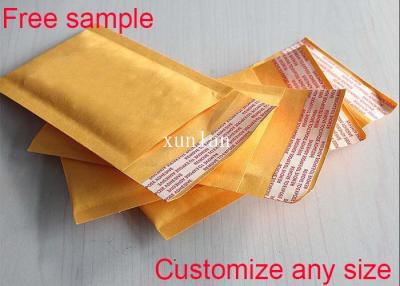 China Os envelopes do enviamento do invólucro com bolhas de ar de Kraft, acolchoaram envelopes de envio pelo correio com a bolha de ar amortecida à venda
