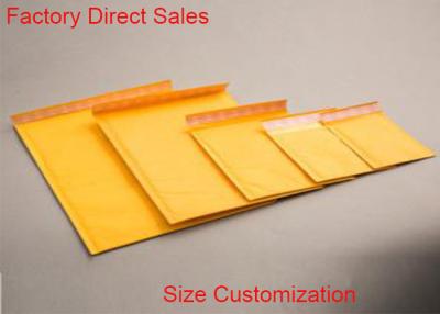 China 2 Sealing Sides Kraft Paper Bubble Mailers 7*8'' Matt Surface Self Adhesive Seal for sale