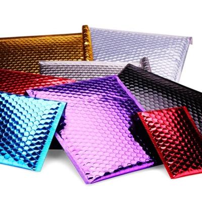 China Anti colorido - encarregados do envio da correspondência metálicos da bolha da RUB, Logo Padded Mail Bags feito sob encomenda à venda